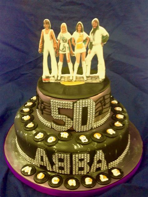 Abba Cake Disco Cake 50th Birthday Cake Queen Cakes
