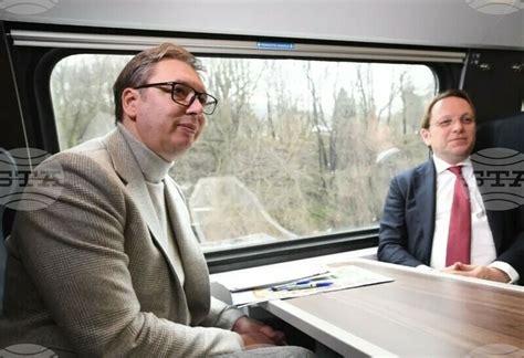 Споразумение за инвестиционен грант за бърза жп линия Белград Ниш бе подписано във влак в