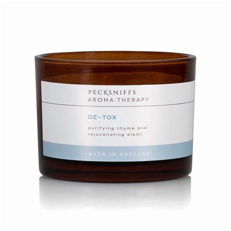 Pecksniffs Aromatherapy De Tox Candle 3 Wicks 285g1005oz
