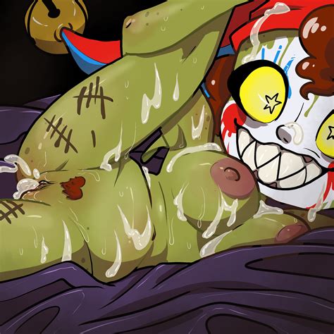 Rule 34 Bonnytoad Breasts Clown Clown Girl Clown Makeup Clussy Cum