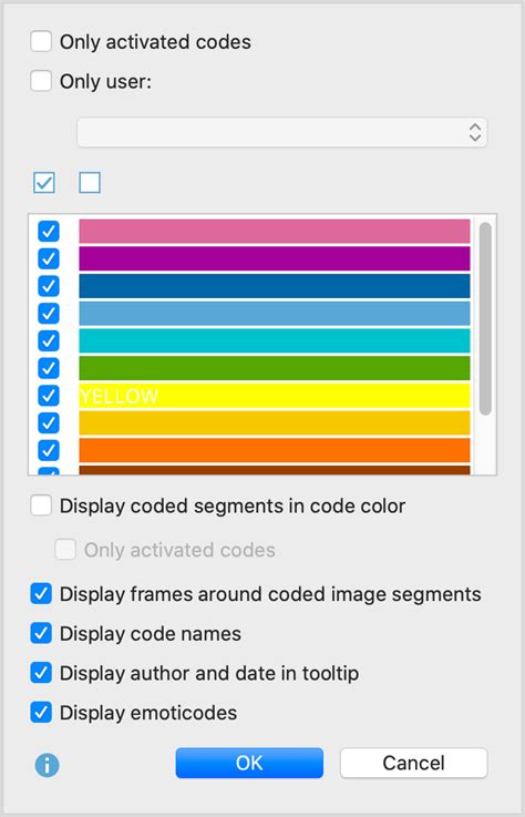 maxqda 2022 online manual display coded segments in the document browser