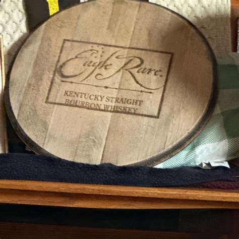 Blantons Bourbon Charred Cork Display Center Oak Barrel Half Stave Blantons Whiskey Etsy