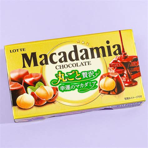 Lotte Macadamia Chocolate Japan Candy Store