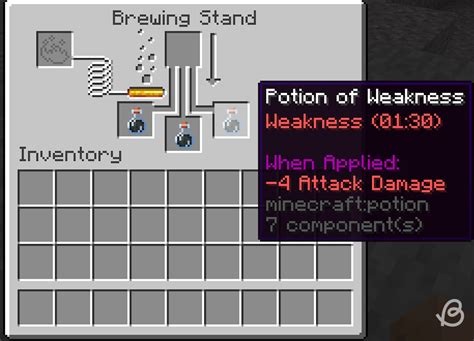 How To Make Potion Of Weakness In Minecraft 2024 Beebom