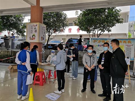 连州九陂组织师生核酸检测，筑牢校园防疫墙九陂镇防控疫情