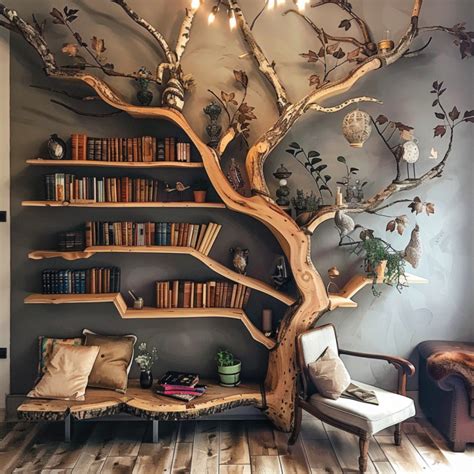 Branching Out Exploring The Charm Of Tree Bookshelves