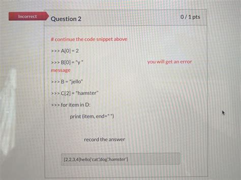 Solved Problem Lists A List Is A Data Collection That Chegg Com
