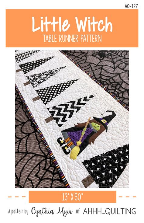 Little Witch Table Runner Downloadable Pattern Quilting Books