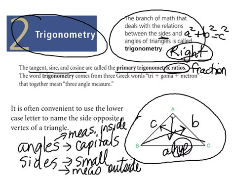 Trig Ratios Notes Ppt