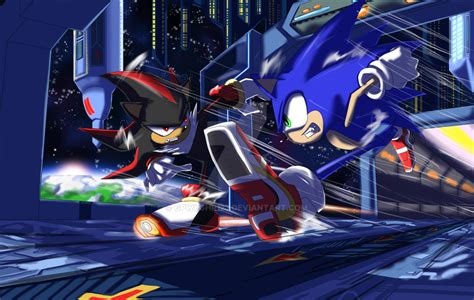 Sonic Vs Shadow By Gpwlghr123 On Deviantart