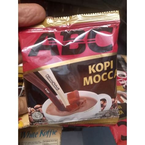 Jual Kopi Abc Susu Mocca Renceng Shopee Indonesia