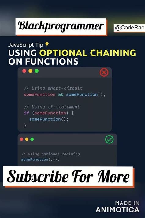 Using Optional Chaining On Functions Youtube