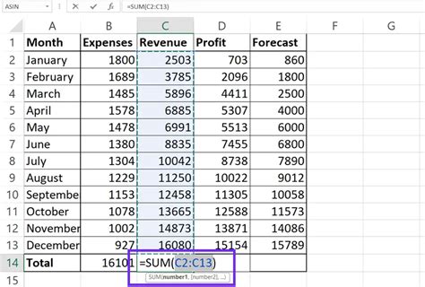 How To Sum A Column In Excel Summation Formula Ai For Data Analysis Ajelix