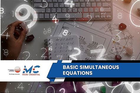 Online Course Basic Simultaneous Equations From Openlearning Class