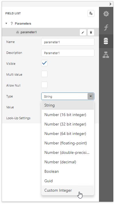 Register Custom Report Parameter Types Net Reporting Tools
