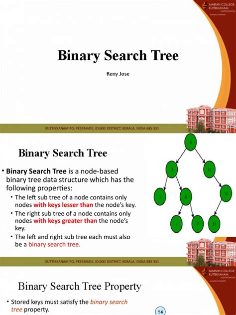 Binary Search Tree Pdf Applied Mathematics Computer Programming