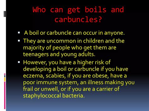 Boils And Carbuncles Powerpoint Pptx