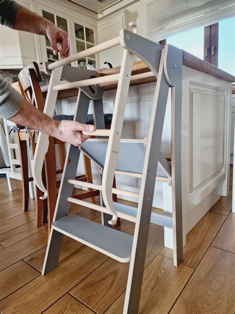 Kitchen helper składany, lekki Pimi z zabepieczeniem – Aduu.pl