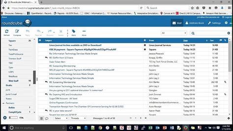 RoundCube Email How To YouTube