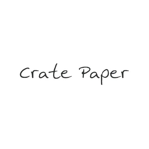 Crate Paper – American Crafts