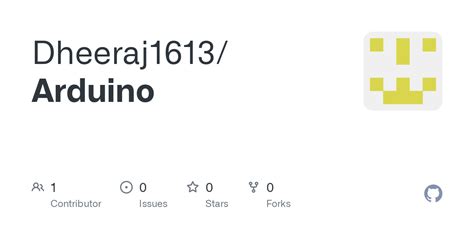 GitHub Dheeraj Arduino