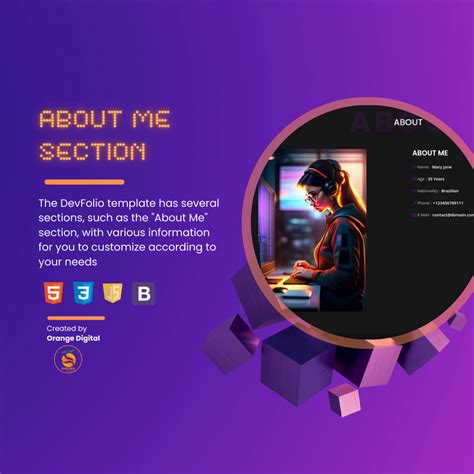 Devfolio Personal Portfolio Html Template 🚀