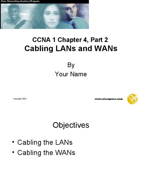 Cabling Lans And Wans Ccna 1 Chapter 4 Part 2 Pdf Computer