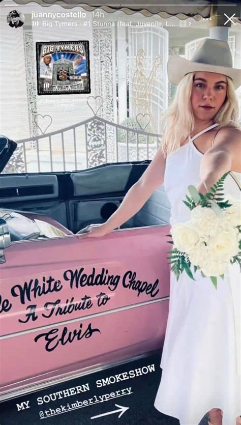 The Band Perrys Kimberly Perry And Husband Renew Vows In Las Vegas One