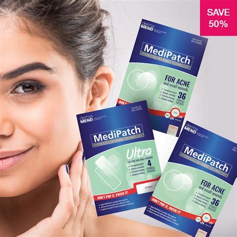 50 Off On Acne And Wound Patch Bundle Onedayonly
