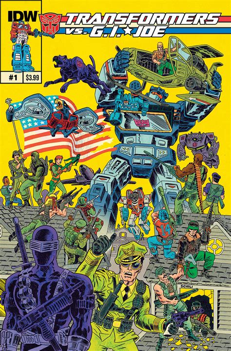 Download Comic Transformers Vs Gi Joe Art
