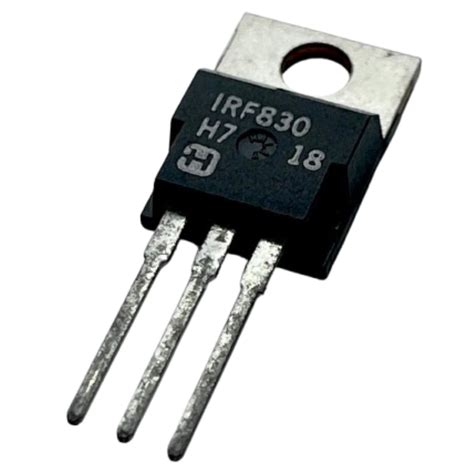 Kit Com 05 PeÇas Transistor Irf830 Harris Gold News Eletrônica Ltda