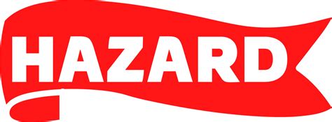 Hazard Warning Hazard Sign Icon Warnings Symbol Template For Graphic