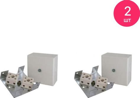 Распределительная коробка Гефест КМ-О (4к) огнестойкая, наружная серая ...