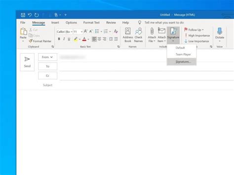 How To Add A Signature To An Email In Outlook Ai Powered Itsm And Device Management Platform