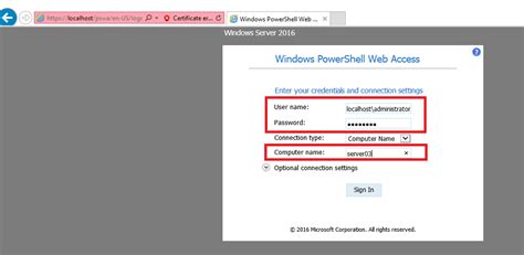 Windows Server 20122016 Installing And Configuring Powershell Web Access Pswa Sid 500com
