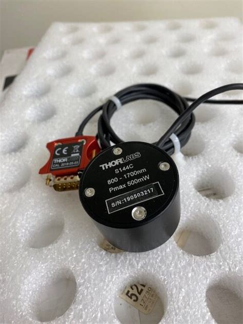 Thorlabs S144c Integrating Sphere Photodiode Power Sensor Optical Instruments Optical Power