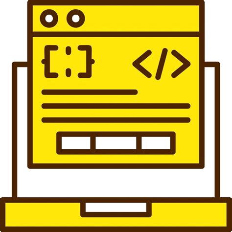 Computer Programing Icon Design Symbol 50607252 Vector Art At Vecteezy