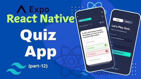How To Make A Quiz App In React Native Part 12 React Native
