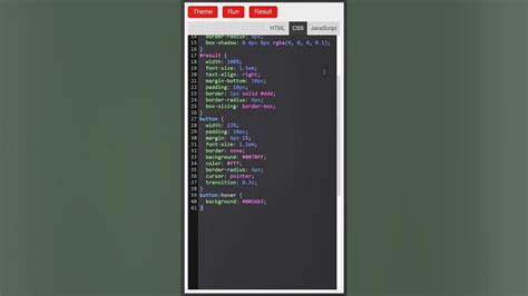 Calculator Html Css Javascript Html Css Webdevelopment Codingtutorial Frontenddevelopment