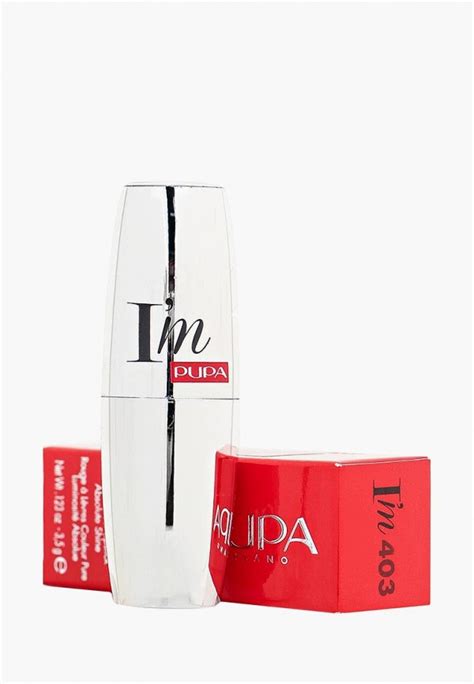 Помада Pupa для губ I'M тон 403 Розовое бегство, цвет: розовый ...