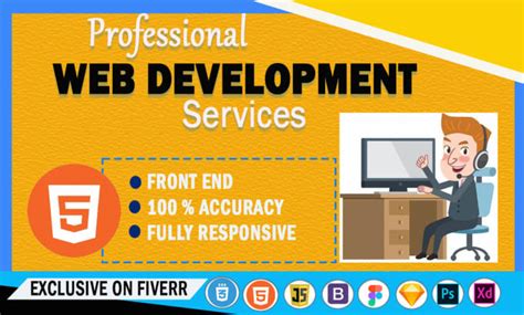 Be Your Front End Developer Html Css By Zaid76249 Fiverr