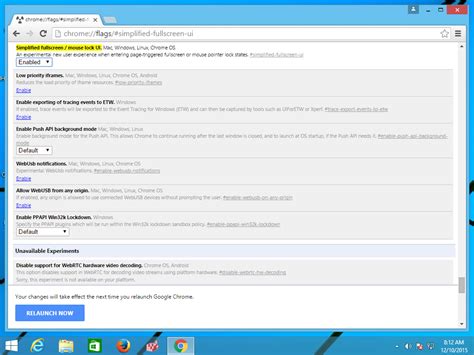 Enable The Hidden Simplified Fullscreen Ui For Youtube In Chrome 47