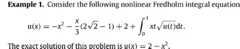 High Precision Numerical Solution Of The Nonlinear Volterra Integral