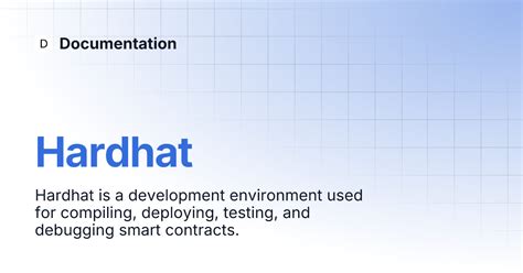 Hardhat Documentation