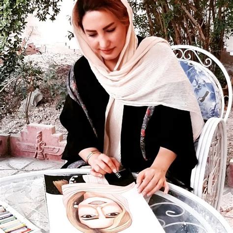 ‎سارا محمودی سفارش نقاشی مدادرنگی‎ Sara Mahmoodi Art • Threads Say More