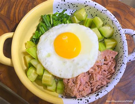 다이어트 식단 오이참치비빔밥으로 5kg 빼기