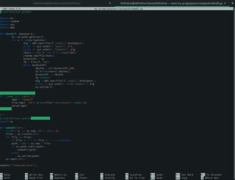 Tip Nano Syntax Highlighting Linux Level1techs Forums