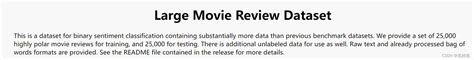 【deeplearning 文本分类实战】imdb data preprocessing数据预处理 阿里云开发者社区
