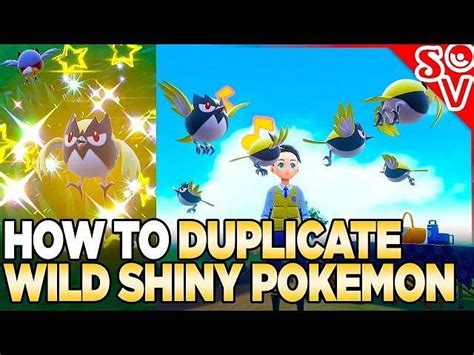 Pokemon How To Catch A Duplicate Shiny Pokemon In Scarlet And Violet