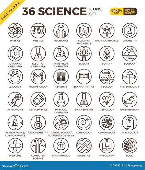 Kinetics Outline Icon Simple Linear Element Illustration Isolated